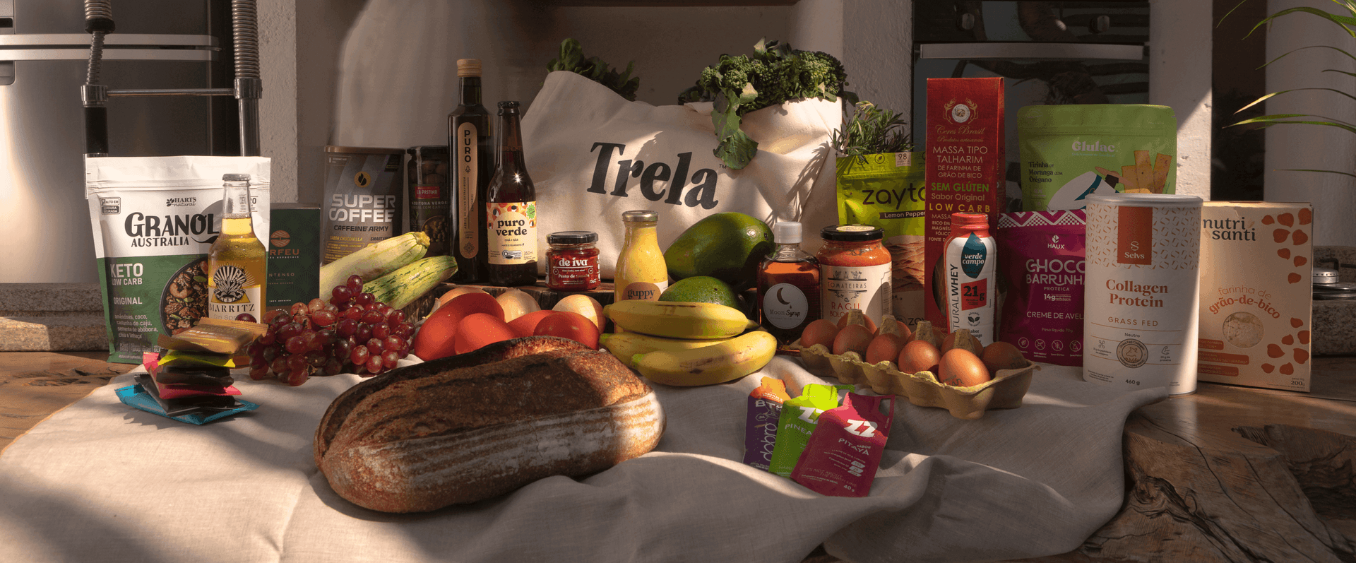 Trela | O mercado para comer bem. Do seu jeito